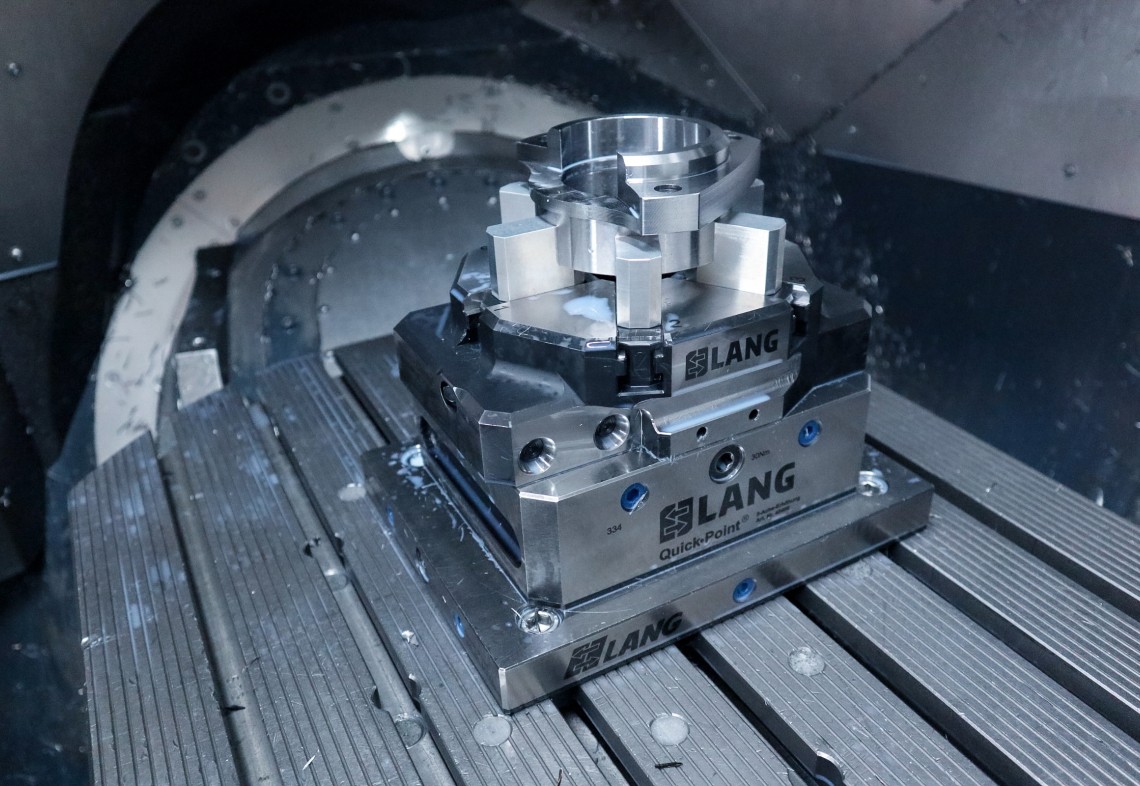 Milling of round and pre-machined workpieces | LANG Technik