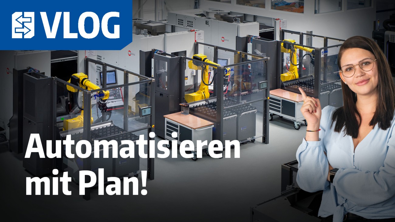 Automatisierung von Fräsmaschinen – Die richtige Planung | LANG Technik