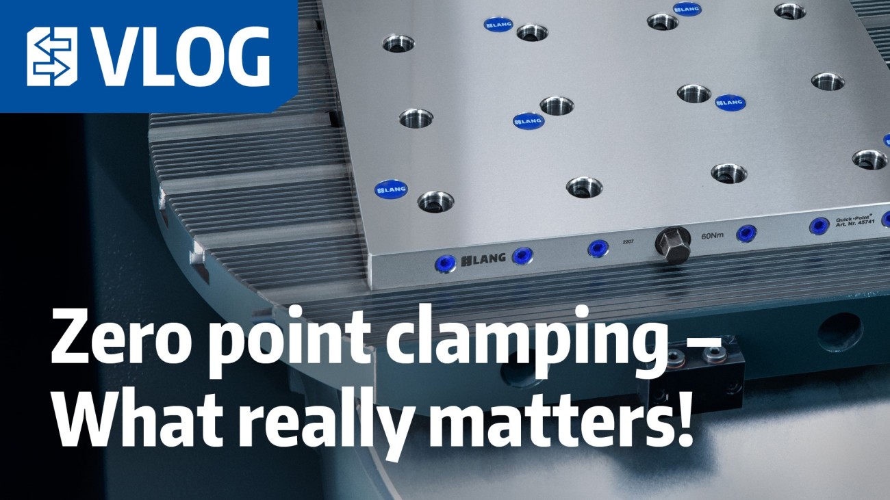 What makes a zero point clamping system? | LANG Technik