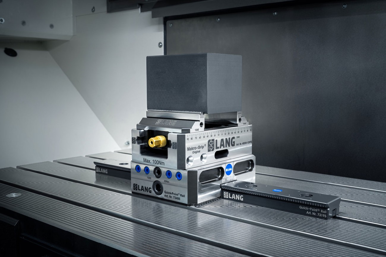 73345: Quick•Point® Rail Clamping bar | LANG Technik