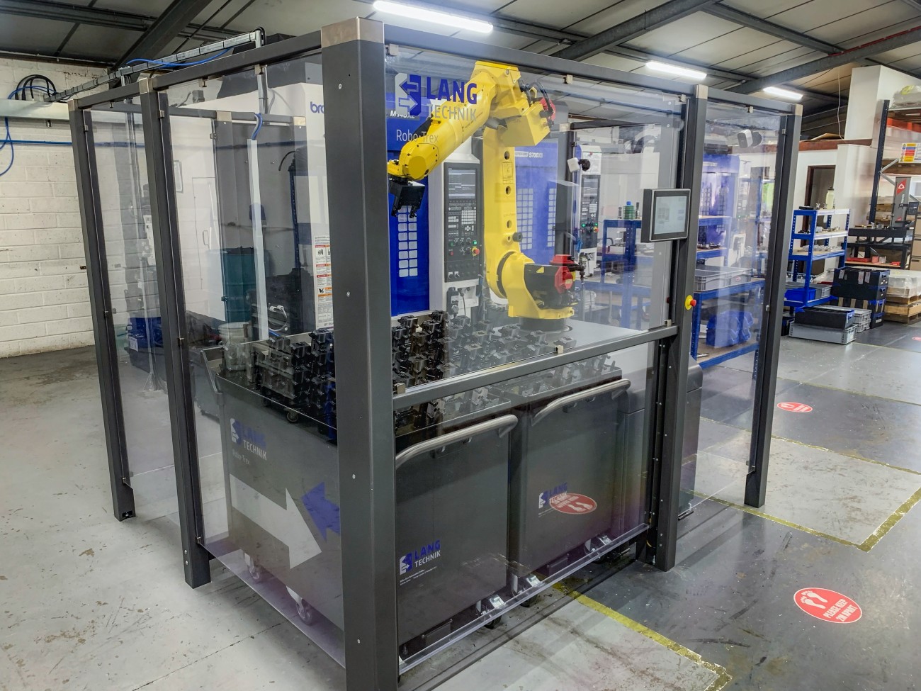 Automate brother CNC machines | LANG Technik