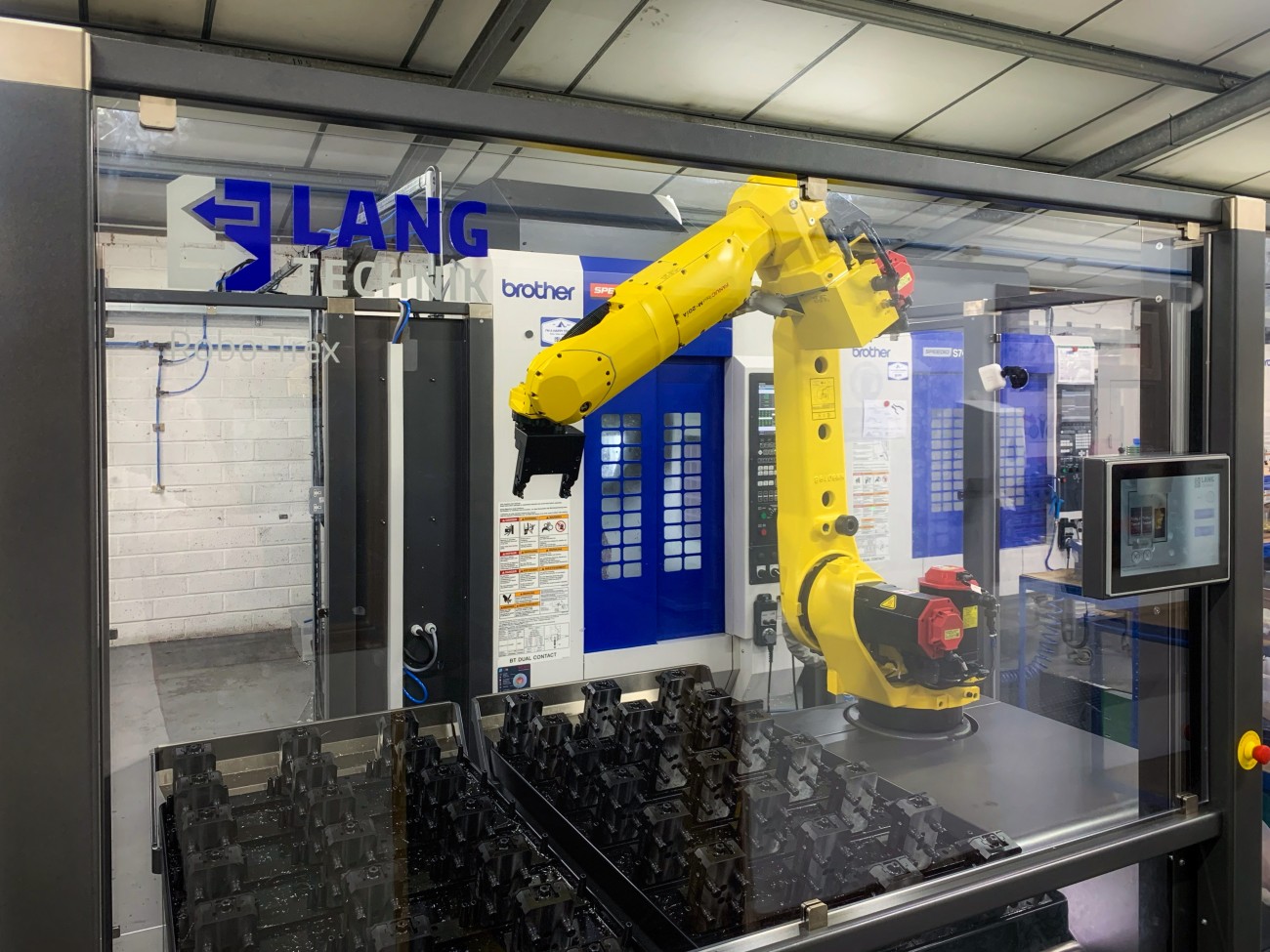 Automate brother CNC machines | LANG Technik