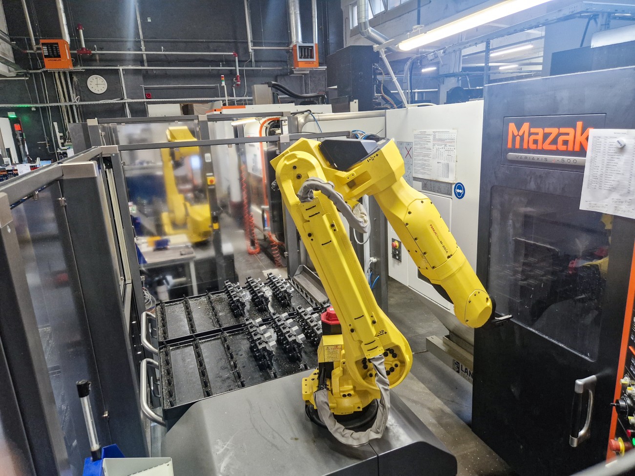 Mazak-Maschinen automatisieren | LANG Technik