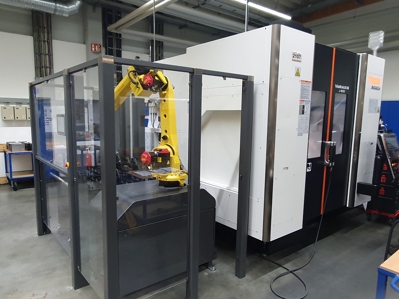 Mazak-Maschinen automatisieren | LANG Technik