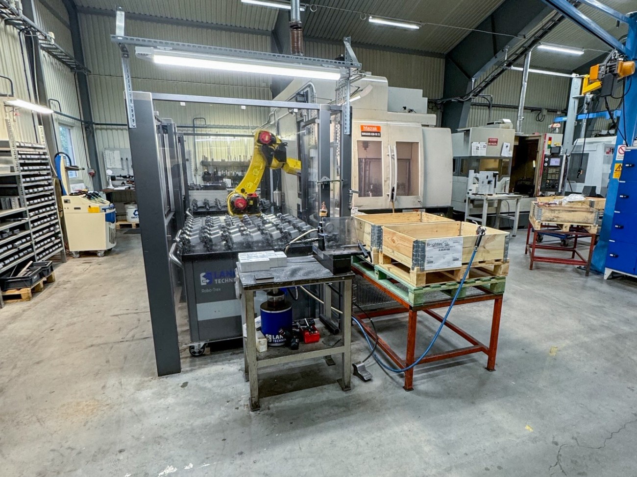 Mazak-Maschinen automatisieren | LANG Technik