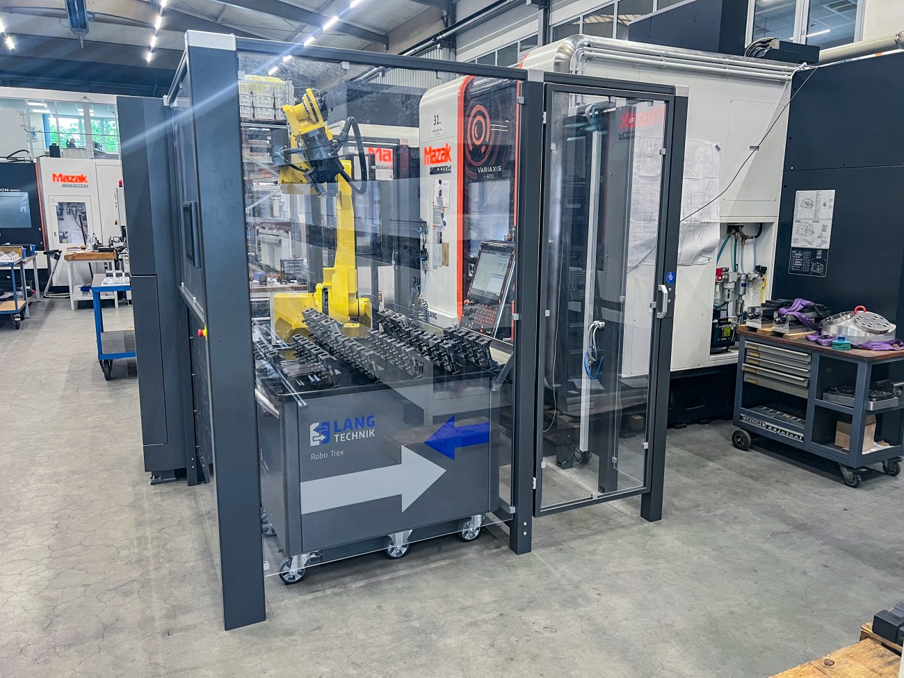 Mazak-Maschinen automatisieren | LANG Technik