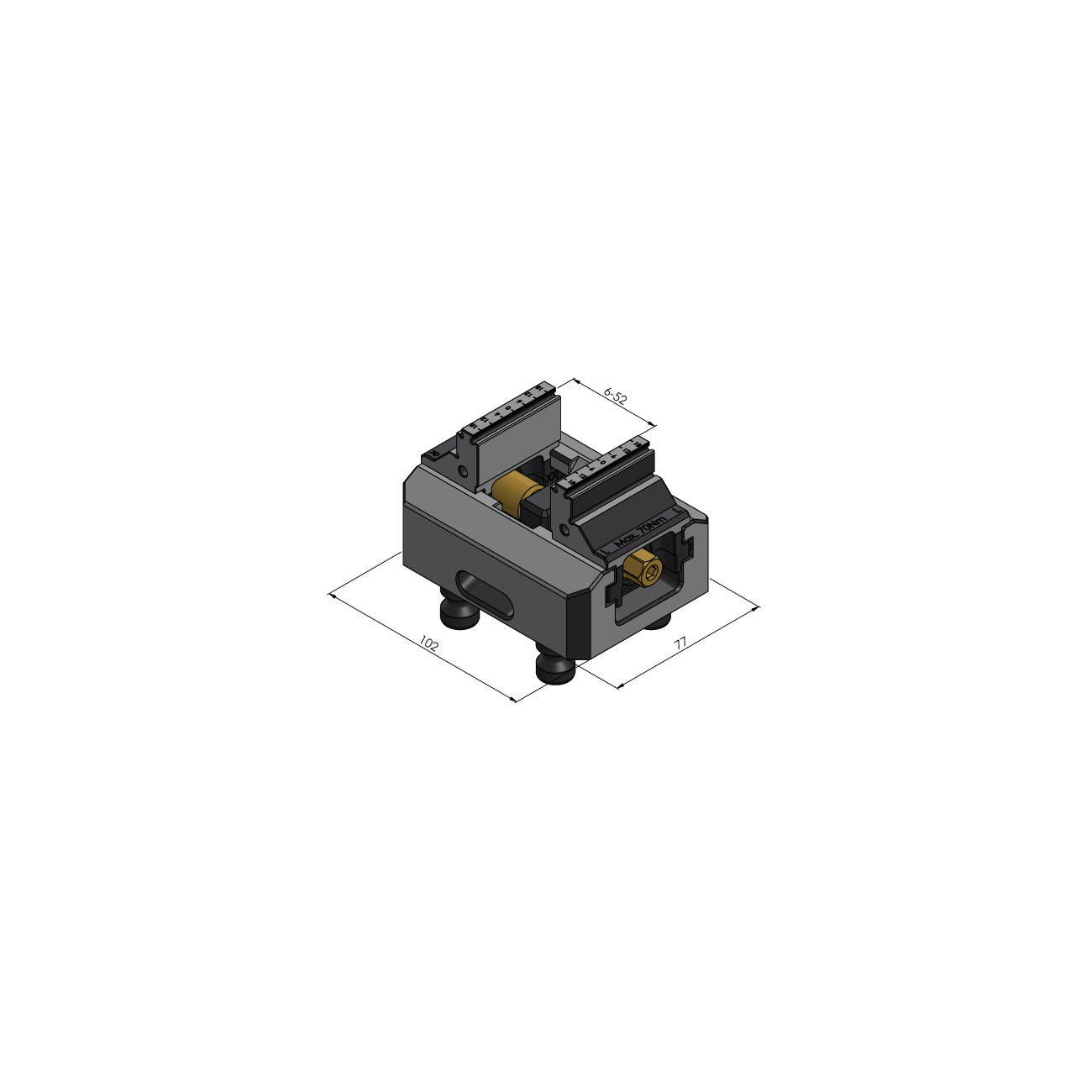 48085-46 FS: Makro•Grip® FS 5-Axis Vise | LANG Technik