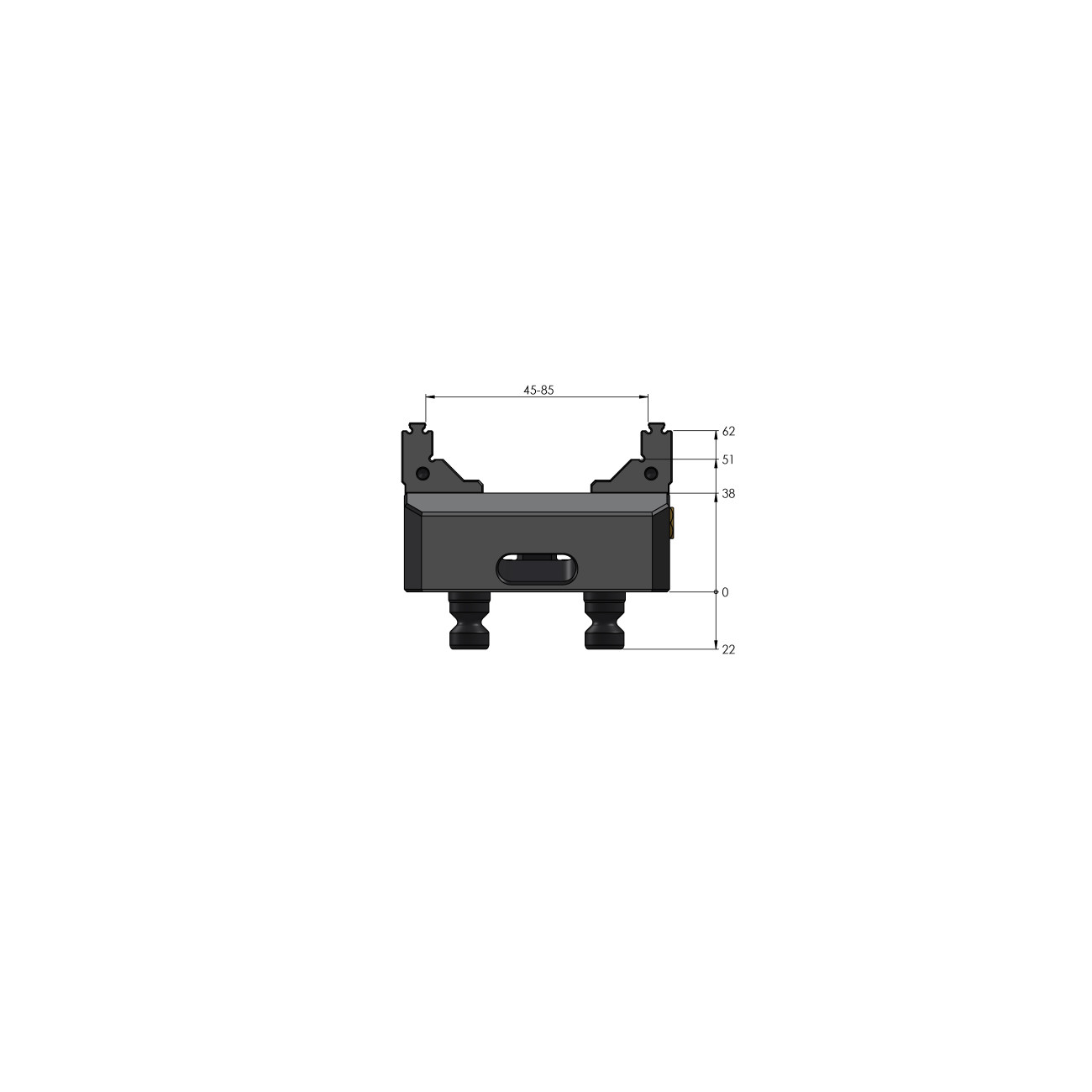 48085-46 FS: Makro•Grip® FS 5-Axis Vise | LANG Technik