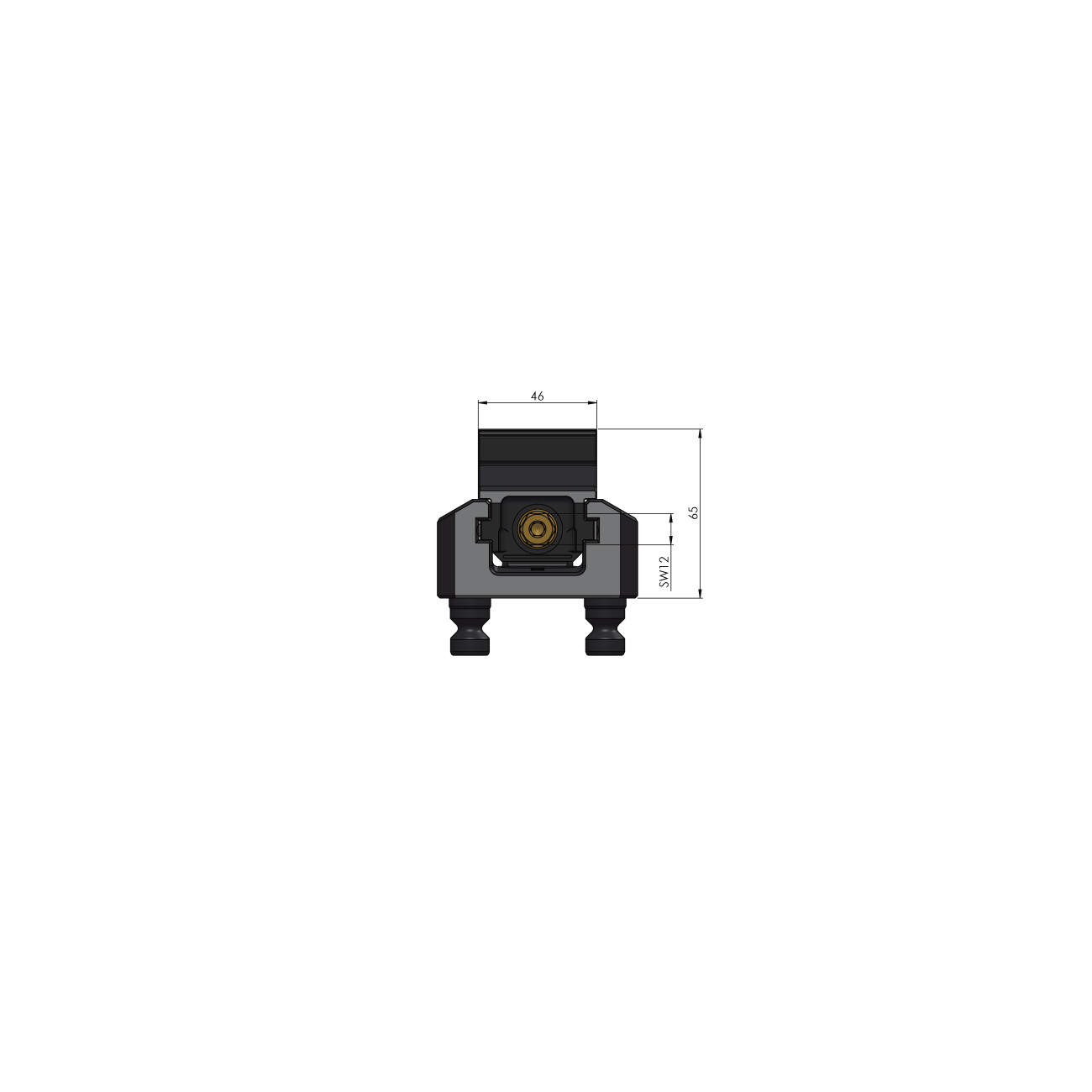 48085-46 FS: Makro•Grip® FS 5-Axis Vise | LANG Technik