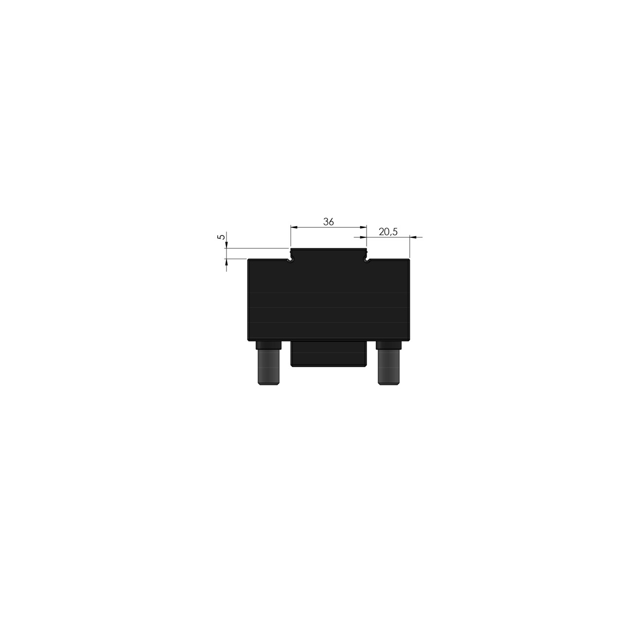 81485-TG: Makro•Grip® Ultra Center Jaw | LANG Technik