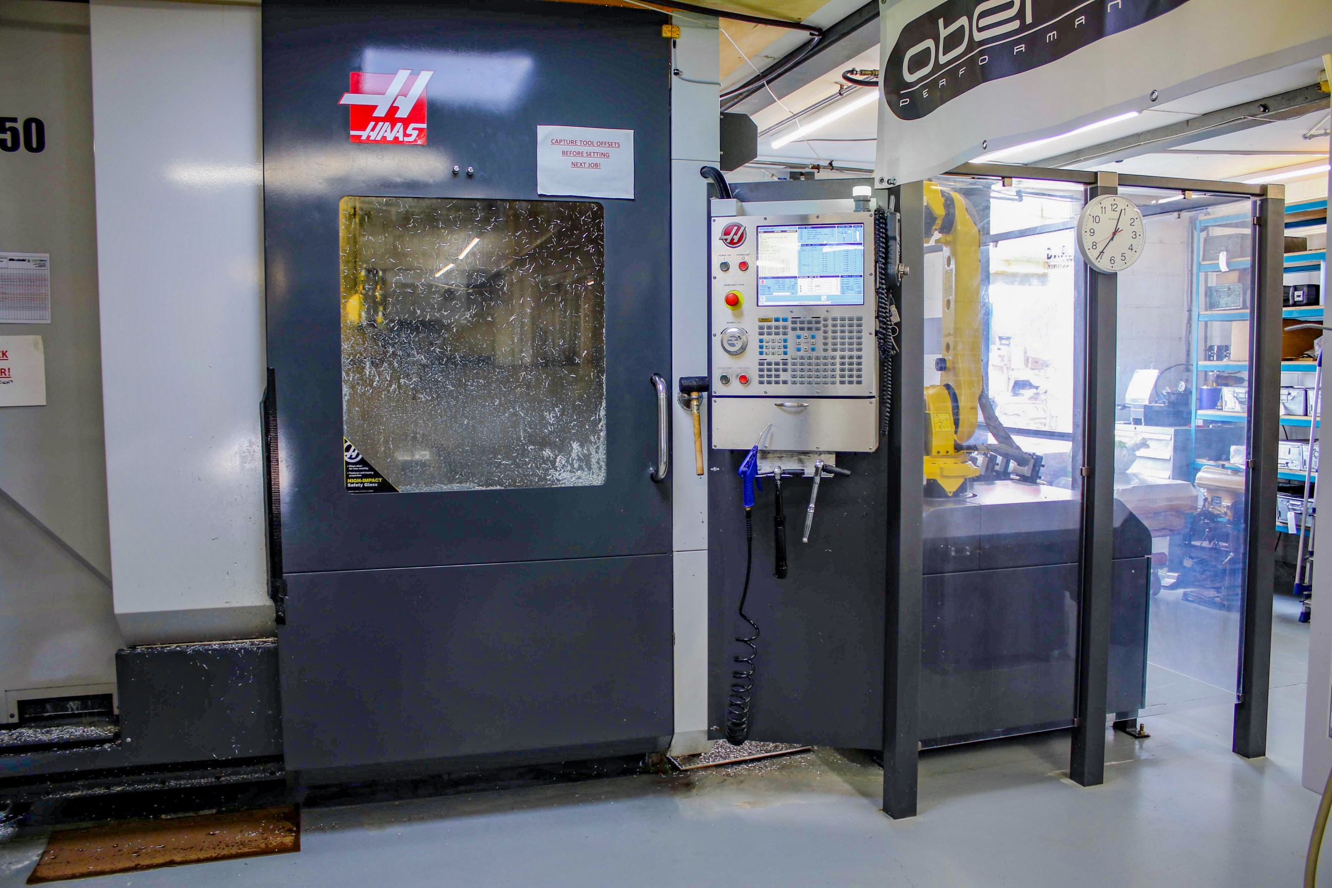 HAAS-Maschinen automatisieren | LANG Technik