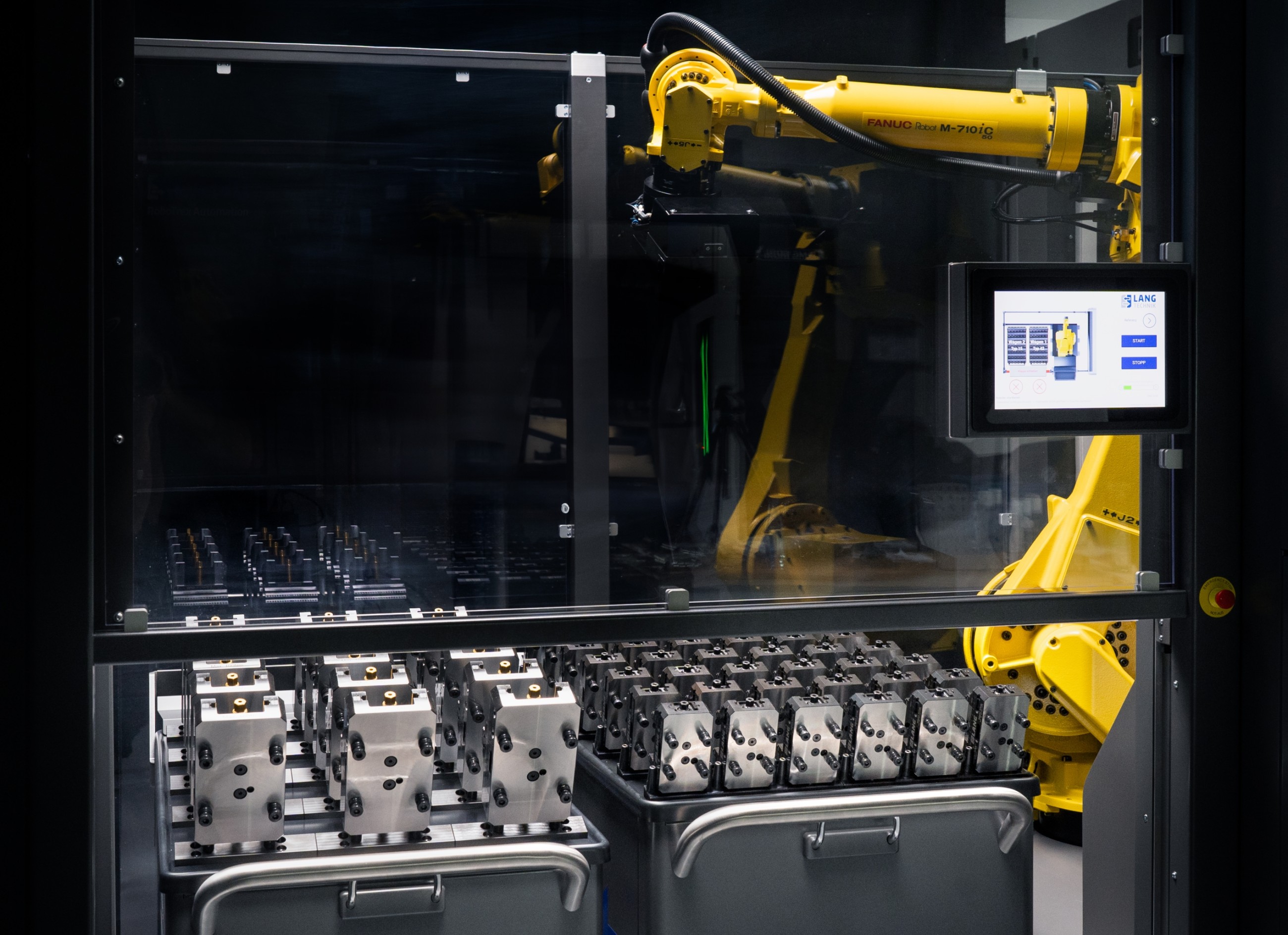 Simple automation of CNC machines | LANG Technik