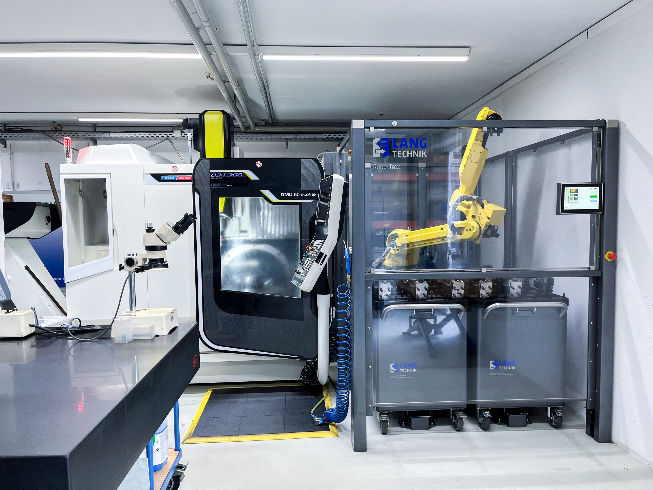 DMG MORI-Maschinen automatisieren | LANG Technik