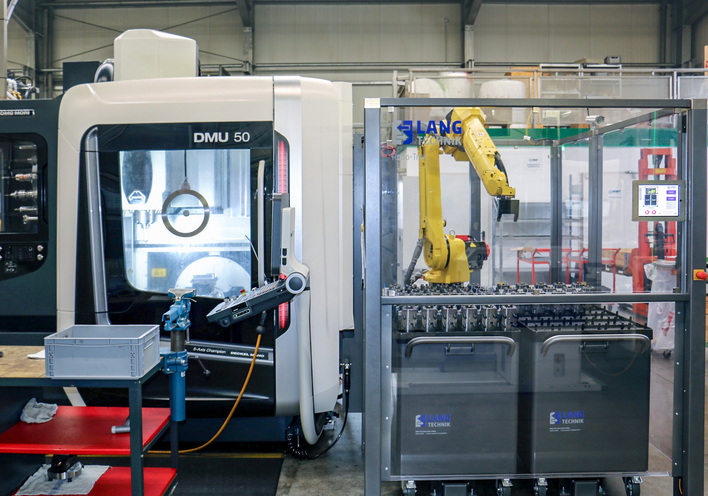 DMG MORI-Maschinen automatisieren | LANG Technik