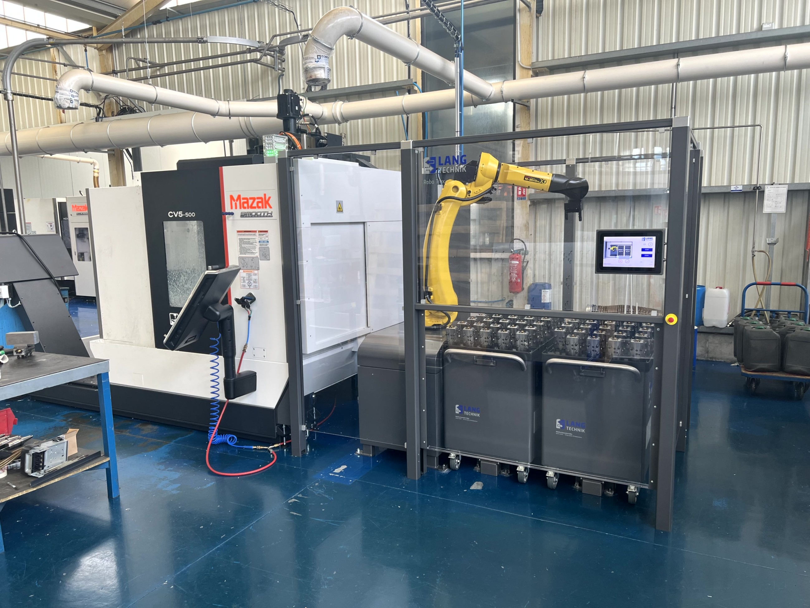 Mazak-Maschinen automatisieren | LANG Technik