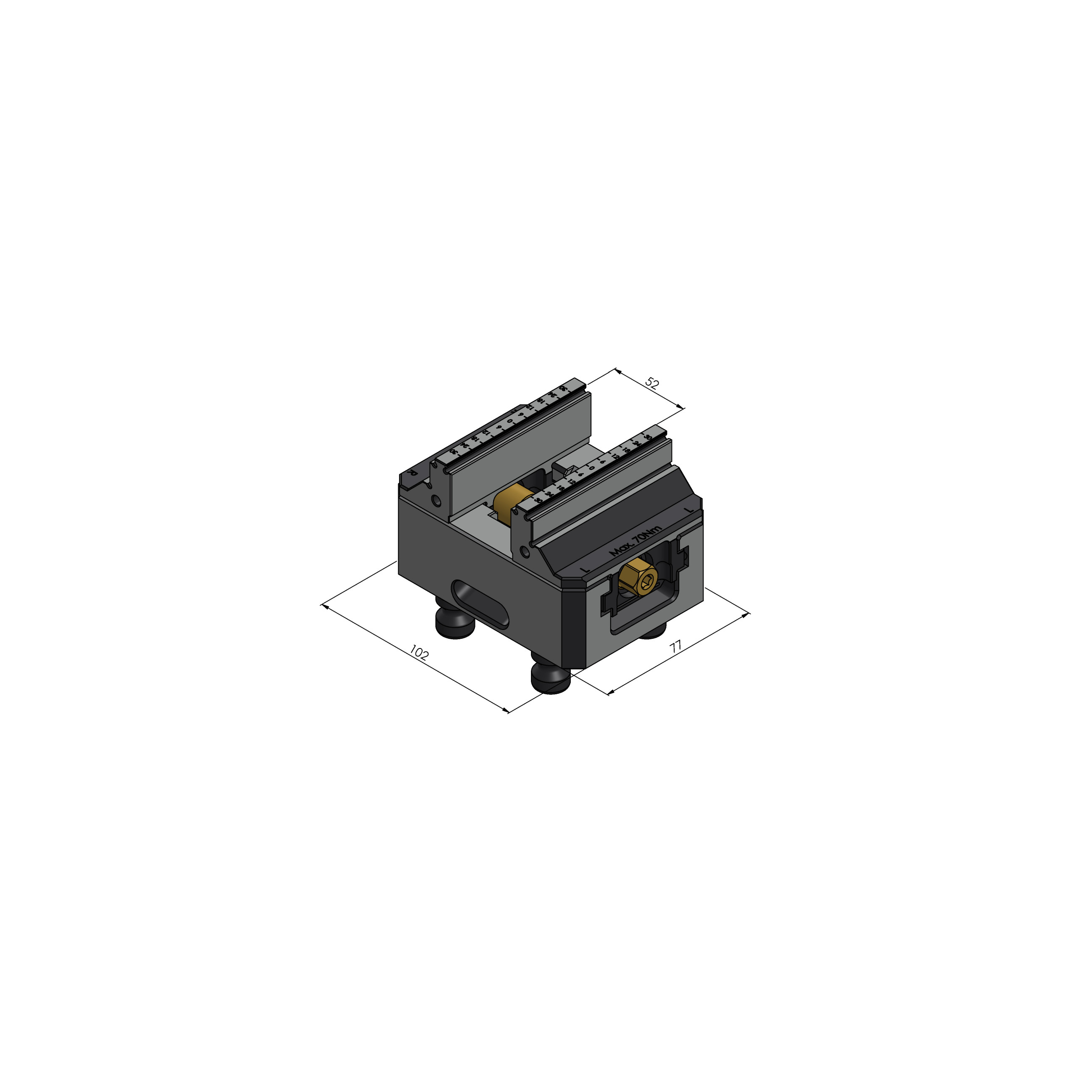 48085-77 FS: Makro•Grip® FS 5-Axis Vise | LANG Technik