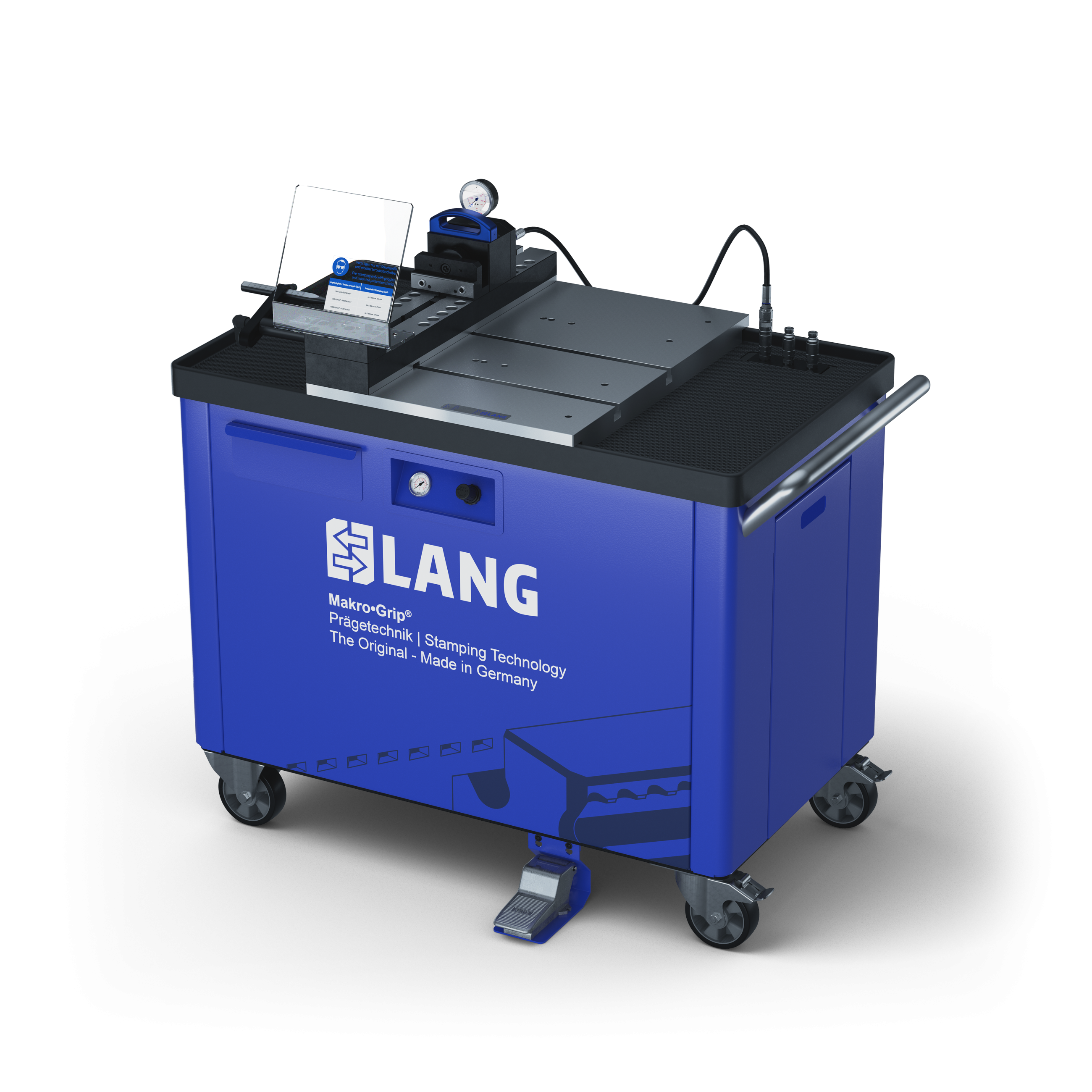 54112: Makro•Grip® Stamping Trolley | LANG Technik