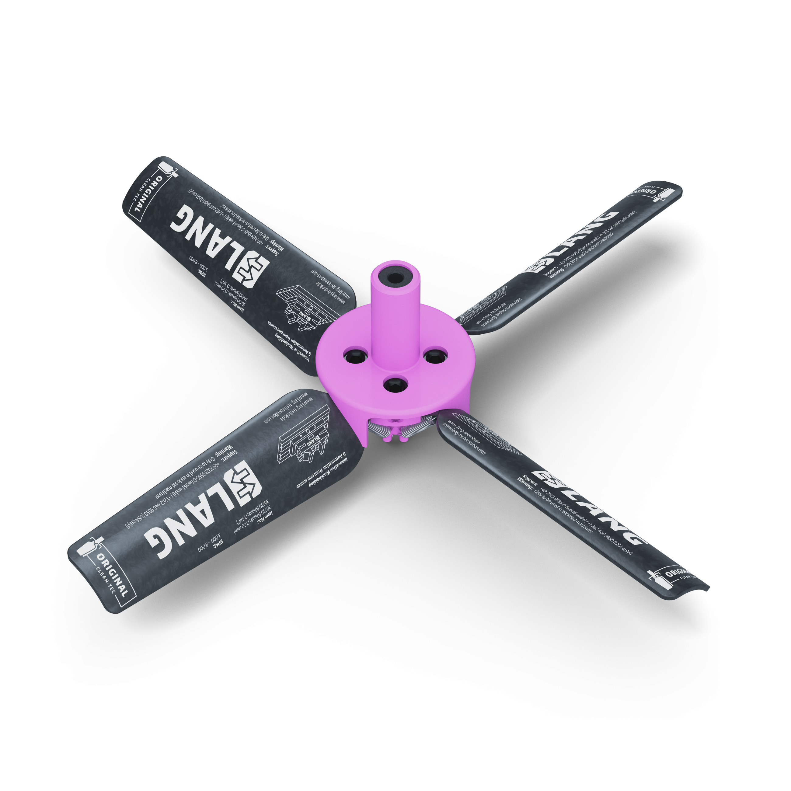 34330: Clean•Tec 330 Chip Fan shaft-3/4" | LANG Technik