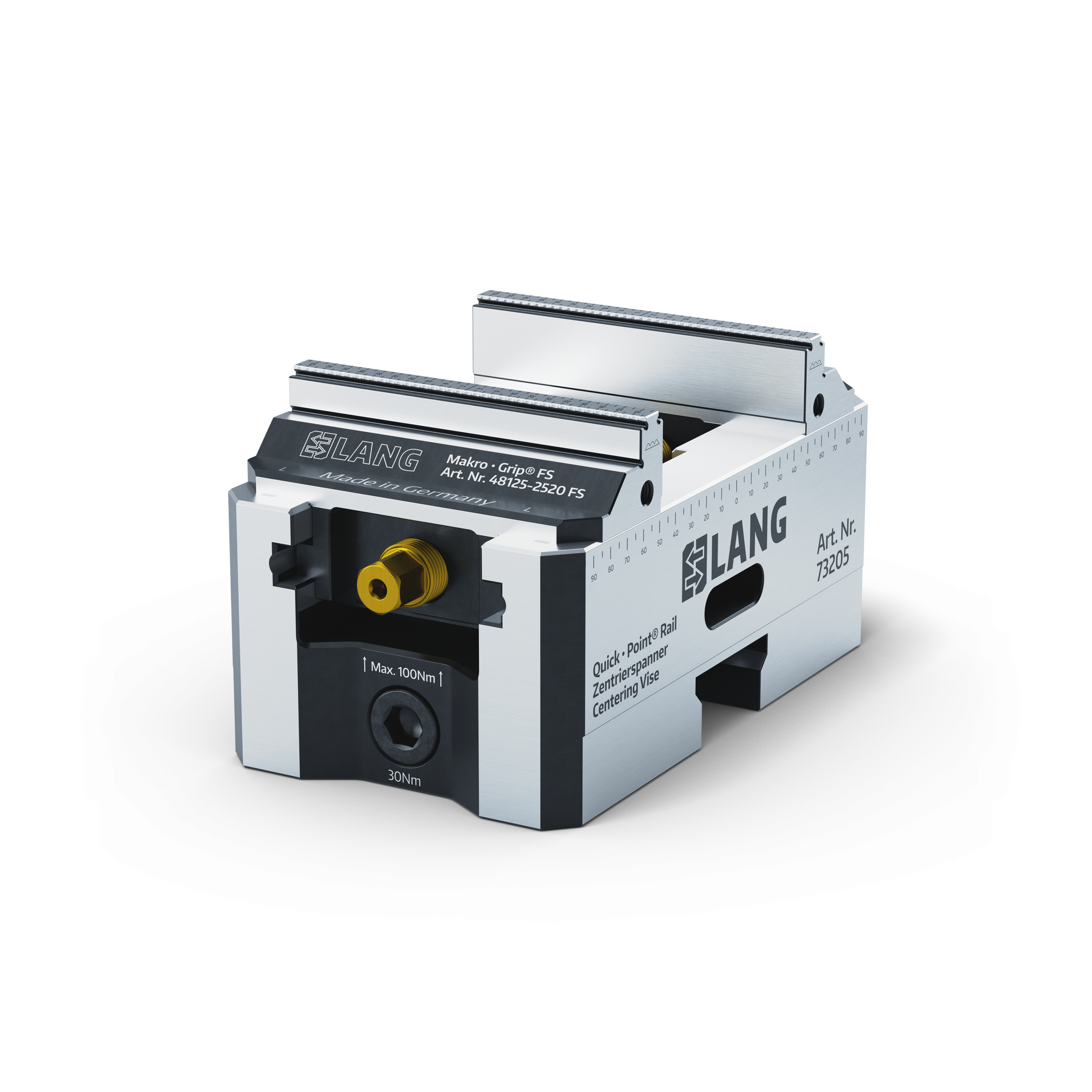 73205: Quick•Point® Rail Centering vise | LANG Technik