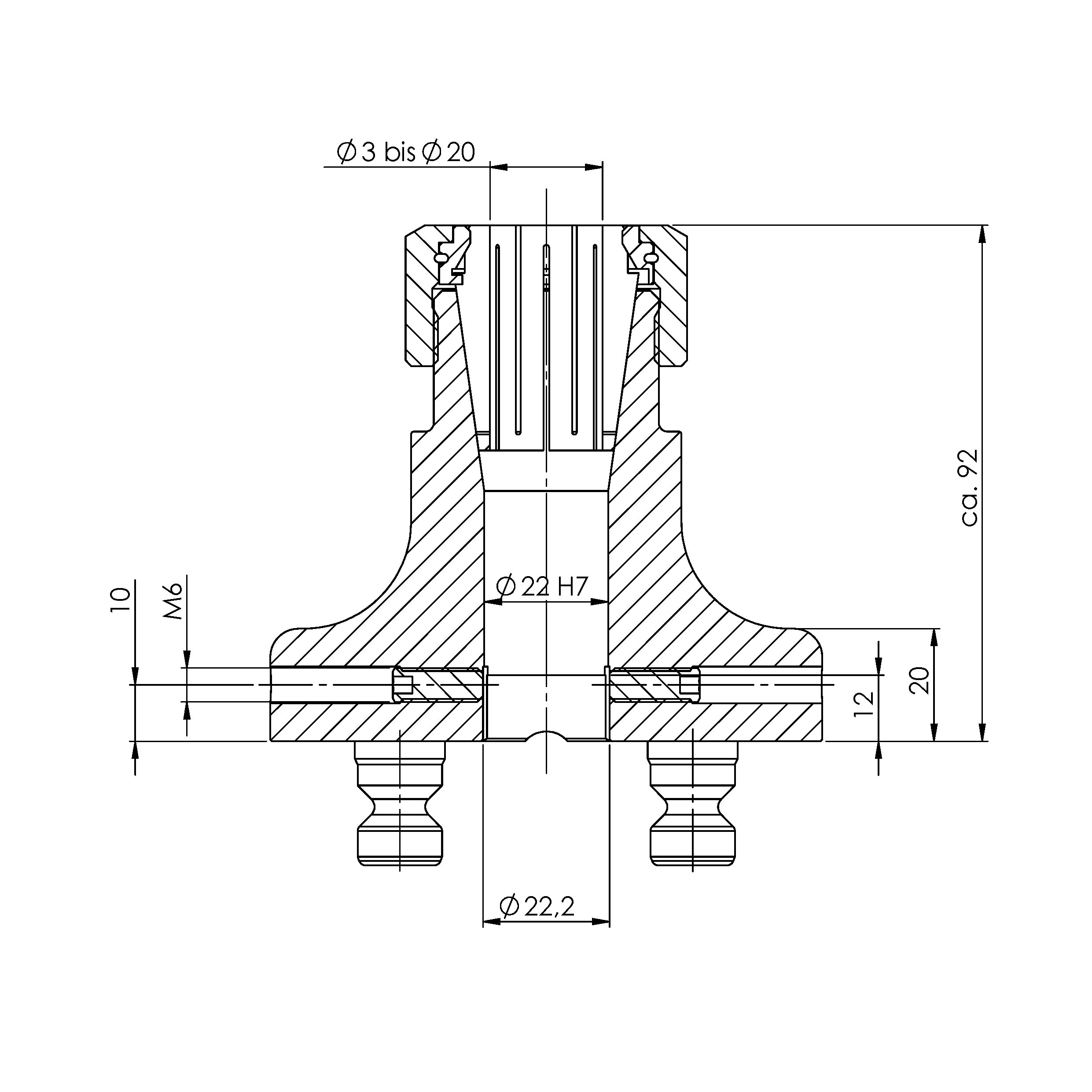 41032: Preci•Point Collet Chuck | LANG Technik