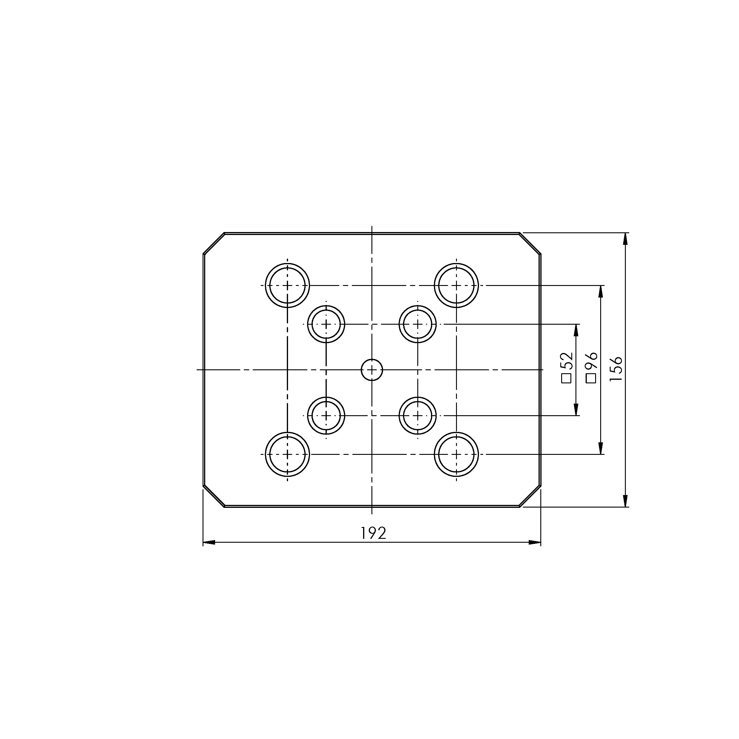 45486: Quick•Point® Combi 5-Axis Riser | LANG Technik