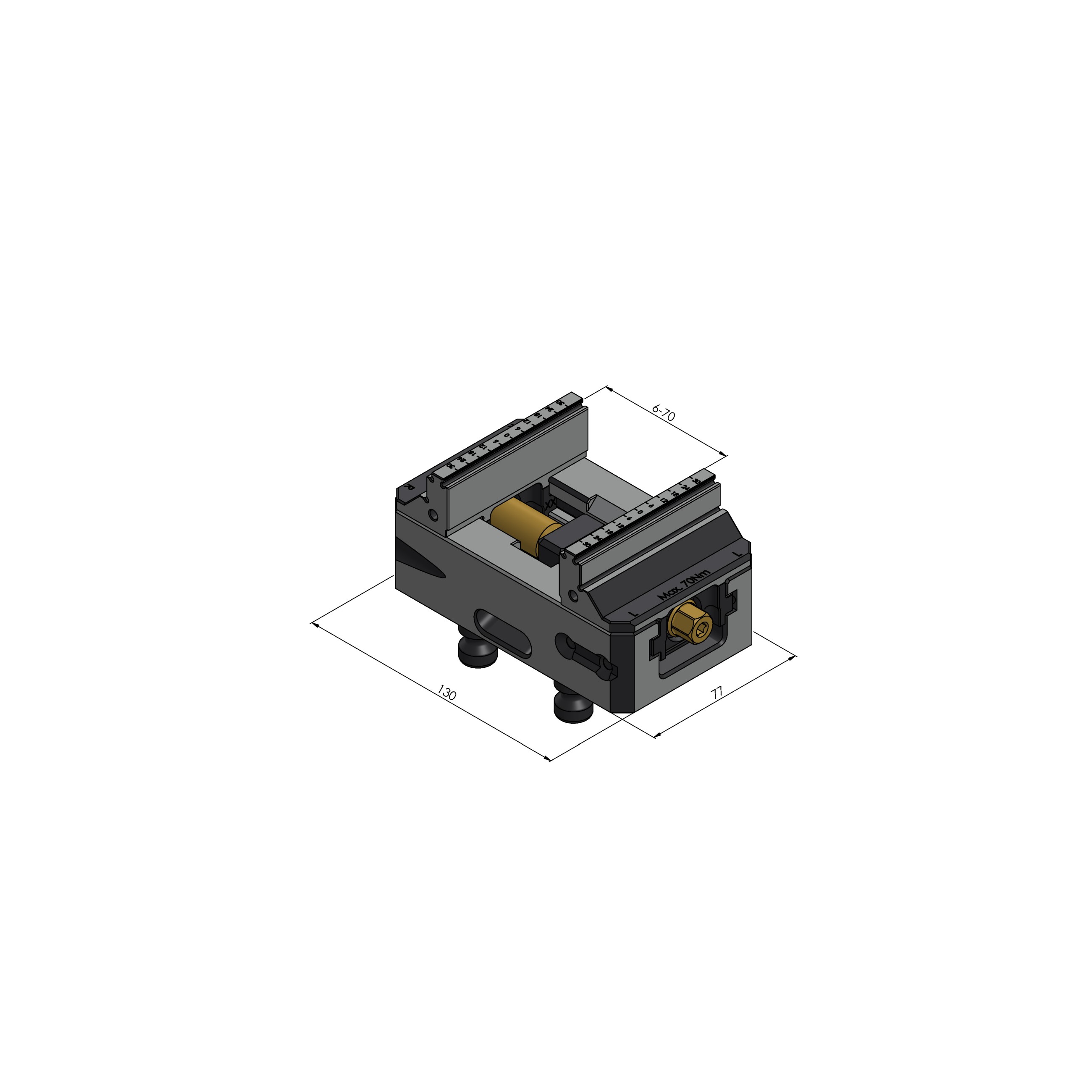 48120-77: Makro•Grip® 5-Axis Vise | LANG Technik