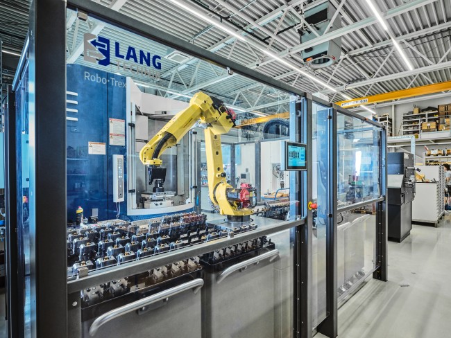Automate GROB CNC machines | LANG Technik