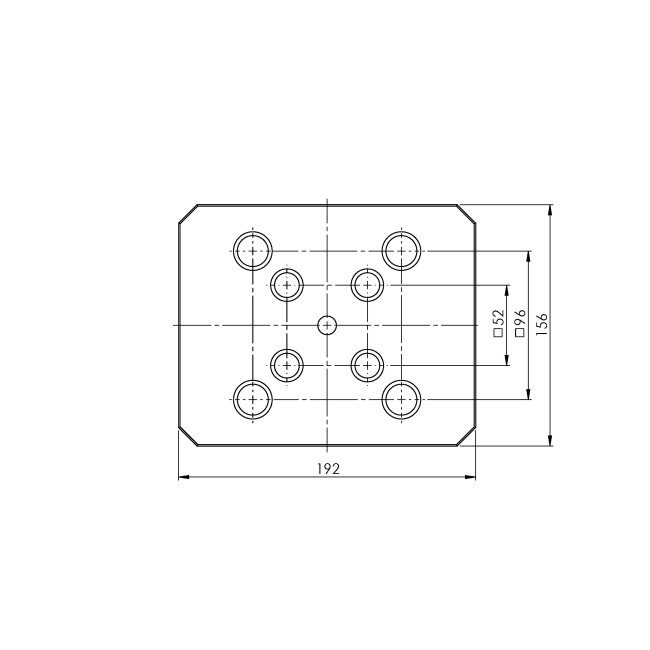 45486: Quick•Point® Combi 5-Axis Riser | LANG Technik