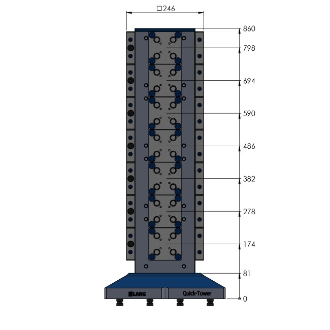 70850: Quick•Point® Quick•Tower | LANG Technik