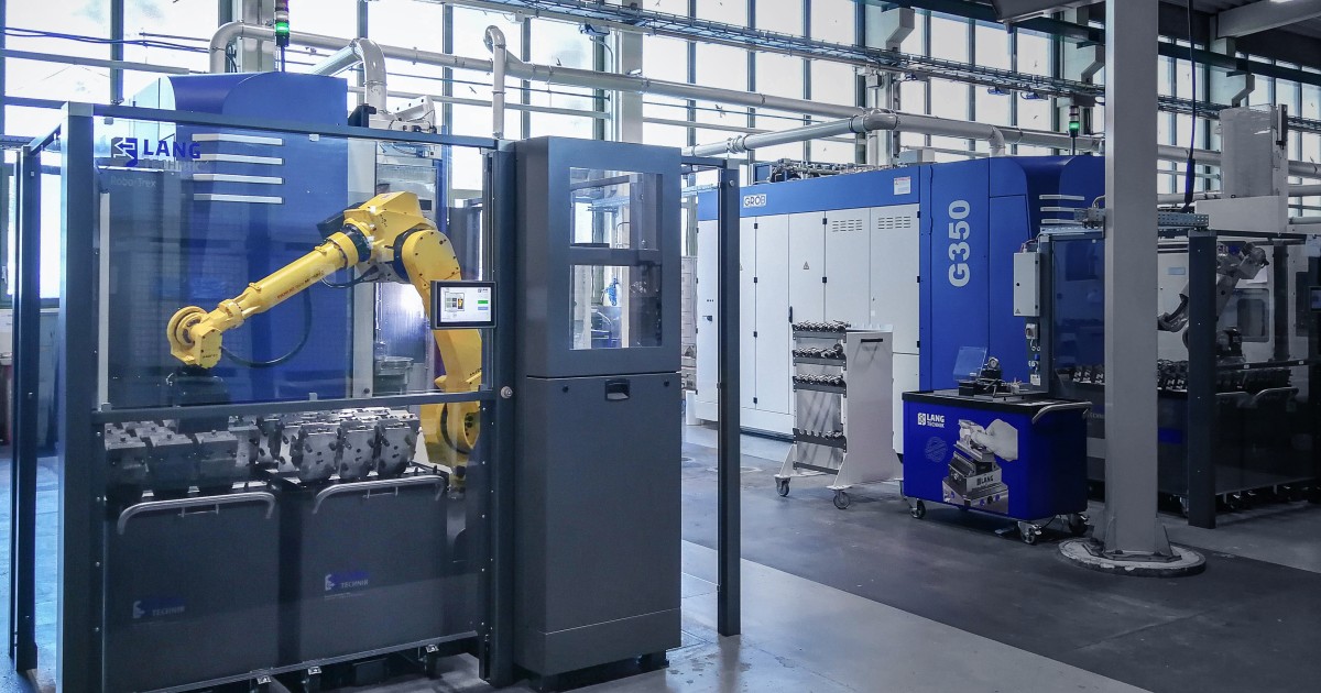 Automate GROB CNC machines | LANG Technik