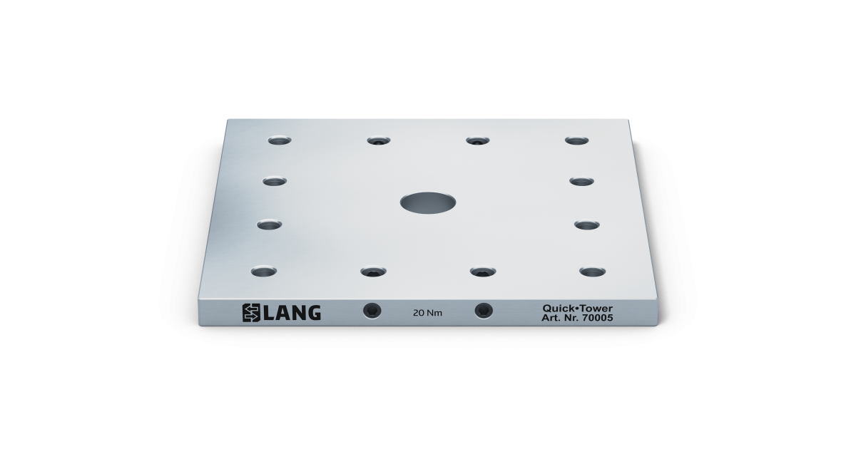 Placas de base para Quick•Tower | LANG Technik
